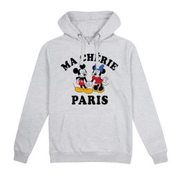 Disney - "Paris" Kapuzenpullover f&uuml;r Damen (Grau)