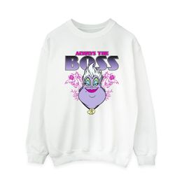 Disney - "The Little Mermaid Mum Is The Boss" Sweatshirt f&uuml;r Damen (Wei&szlig;)