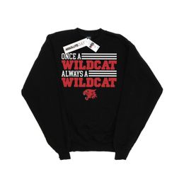 Disney Damen/Herren High School Musical The Musical Once A Wildcat Sweatshirt (Schwarz)