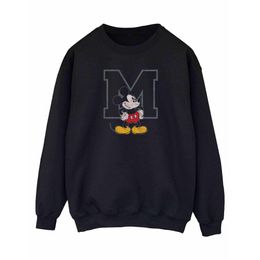 Disney Damen/Damen Classic M Mickey Mouse Sweatshirt (Schwarz)