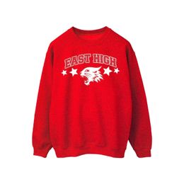 Disney Damen/Herren High School Musical The Musical Wildcat Stars Sweatshirt (rot)