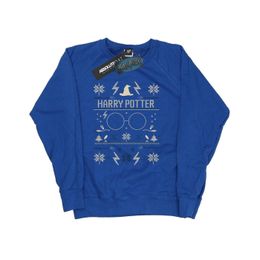 Harry Potter - Sweatshirt f&uuml;r Damen (K&ouml;nigsblau)