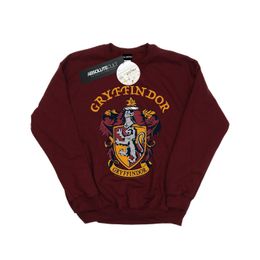 Harry Potter - "Gryffindor" Sweatshirt f&uuml;r Damen (Burgunderrot)