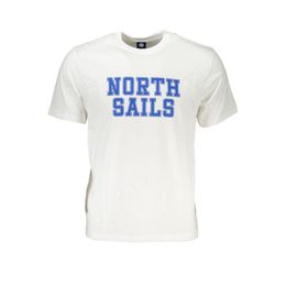North Sails College-Logo T-Shirt mit kurzen &Auml;rmeln