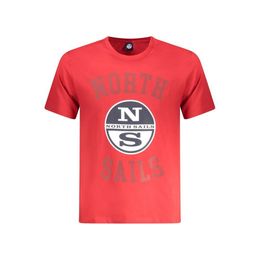 North Sails Collegiate Logo T-Shirt mit Kurzarm