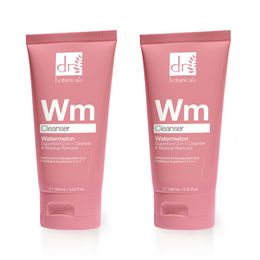 Dr. Botanicals Dr Botanicals Wassermelonen Superfood 2-in-1 Reiniger & Make-up Entferner mit Glykol- und Salicyls&auml;ure sowie Milchs&auml;ure 100ml x 2 Duo-Pack