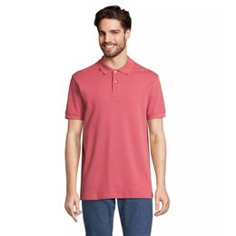 SOLS - "Pacific" Poloshirt Doppeln&auml;hte f&uuml;r Herren/Damen Unisex (Volksrosa)