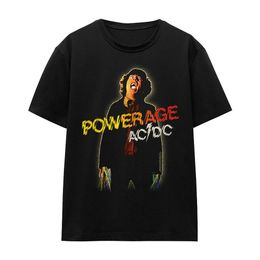 ACDC AC/DC - "Powerage" T-Shirt f&uuml;r Herren/Damen Unisex (Schwarz)