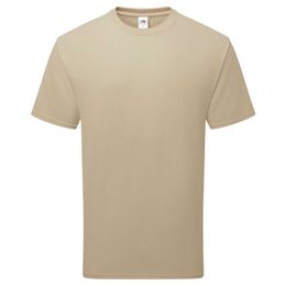 Fruit of the Loom - "Pure" T-Shirt f&uuml;r Herren/Damen Unisex, Baumwolle (W&uuml;stensand)