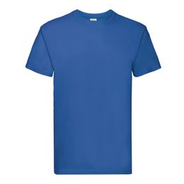 Fruit of the Loom - "Super Premium" T-Shirt f&uuml;r Herren/Damen Unisex (K&ouml;nigsblau)