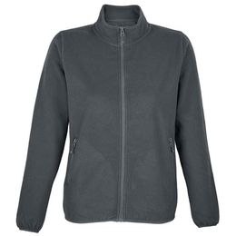 SOLS Womens/Ladies Factor Microfleece Recycled Fleece Jacket (Charcoal)
