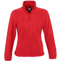 SOLS - NORTH Fleecejacke - Damen (Rot)