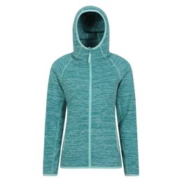 Mountain Warehouse Damen/Damen Lleyn II Melange Full Zip Hoodie (Teal)