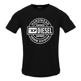 Diesel - "Hardware" T-Shirt f&uuml;r Herren (Kaviar-Schwarz)
