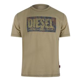 Diesel Block Logos Pelican T-shirts