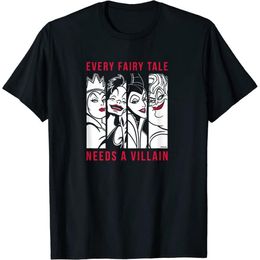 Disney - "Every Fairy Tale Needs A Villain" T-Shirt f&uuml;r Herren (Schwarz)