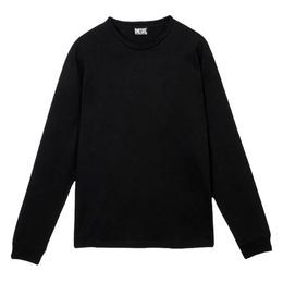 Diesel Unisex Erwachsene T-Diego Langarm-T-Shirt (Schwarz)
