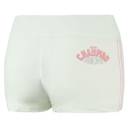 Champion Heritage Fit Damen-Shorts in Wei&szlig;