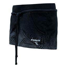 Diadora Logo Womens Black Shorts
