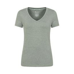 Mountain Warehouse - "Vitality" T-Shirt V-Ausschnitt f&uuml;r Damen (Khakigr&uuml;n)