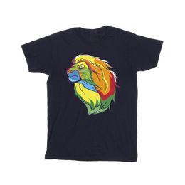 Disney - "The Lion King Colours" T-Shirt f&uuml;r Herren (Marineblau)