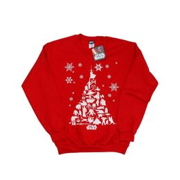 Star Wars - Sweatshirt f&uuml;r Damen (Rot)