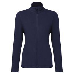 Premier Womens/Ladies Recyclight Fleece-Jacke mit durchgehendem Rei&szlig;verschluss (Navy)