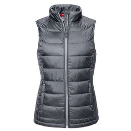 Russel Athletic Russell Womens/Ladies Nano Padded Body Warmer (Iron Grey)