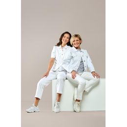 Caroline Tensen Helsinki Jeansjacke Wei&szlig;