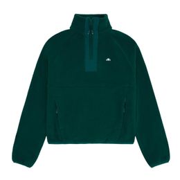 Ellesse - "Sestre" Jacke f&uuml;r Damen, &Uuml;ber den Kopf (Dunkelgr&uuml;n)