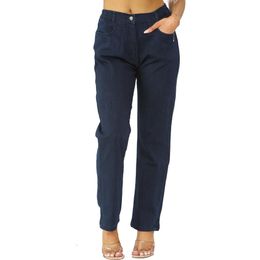 MYT Damen-Jeans mit seitlichem elastischem Bund in Dunkelblau