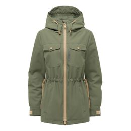 Marikoo Damen Parka &Uuml;bergangsjacke Sohaa mit Kapuze