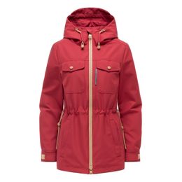 Marikoo Damen Parka &Uuml;bergangsjacke Sohaa mit Kapuze