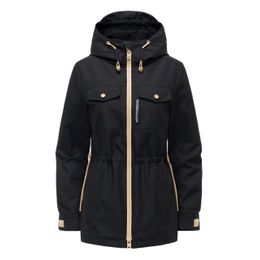 Marikoo Damen Parka &Uuml;bergangsjacke Sohaa mit Kapuze
