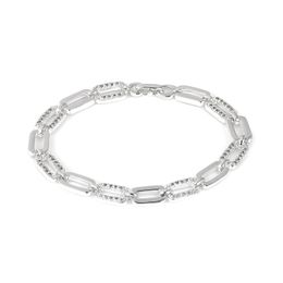 Luxenter Armband mit funkelnden Zirkonia-Steinen, rhodiniert &ndash; Asgoth