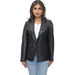 Damen-Blazerjacke aus weichem Leder-Apeldoorn