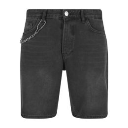 Shorts 2Y Premium "2Y Premium Herren 2Y Jeans Shorts", Herren, Gr. 31, Normalgr&ouml;&szlig;en, schwarz, 97% Baumwolle, 3% Elasthan, unifarben, normal, Hosen Shorts