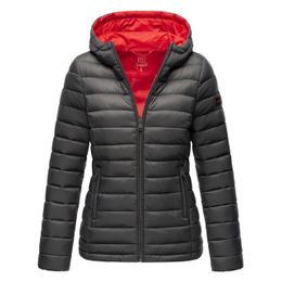 Marikoo Damen Steppjacke Lucy mit Kapuze & leichtem Futter
