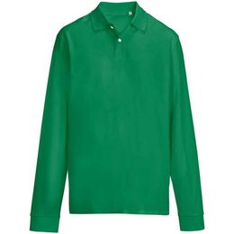 SOLS Unisex-Erwachsene Piqu&eacute;-Langarm-Poloshirt (Irisches Gr&uuml;n)