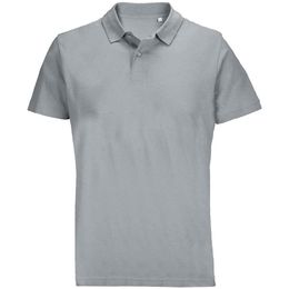 SOLS Unisex-Erwachsene Pulse Pique Poloshirt (Grau)