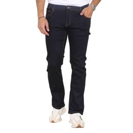 MYT Herren-Jeans mit geradem Bein, Hyper-Stretch-Denim in Indigo