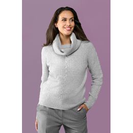 Liv Lurex Pullover Grau/Silber