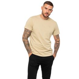 Enzo | Herren T-Shirt mit Rundhalsausschnitt - Stein