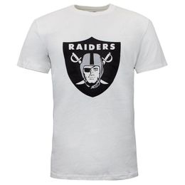 Fanatics Oakland Raiders Herren-T-Shirt, wei&szlig;