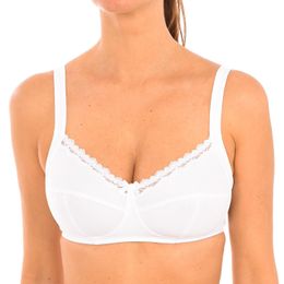 DIM Kabelloser Damen-BH aus Mikrofaser und Baumwolle 04H21