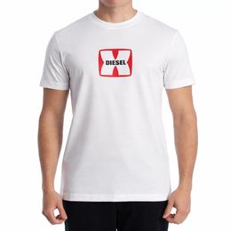 Diesel Herren Slim Fit Kurzarm T-Shirt A03848_RPATI