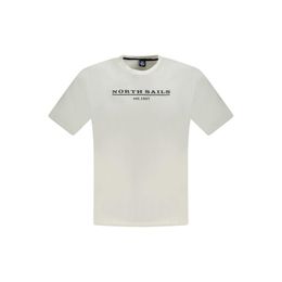 North Sails Klassisches Logo-T-Shirt mit kurzen &Auml;rmeln