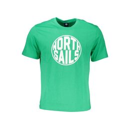 North Sails Kreislogo T-Shirt mit kurzen &Auml;rmeln und Rundhalsausschnitt