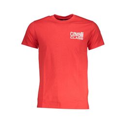 Cavalli Class Kurzarm T-Shirt mit Rundhalsausschnitt
