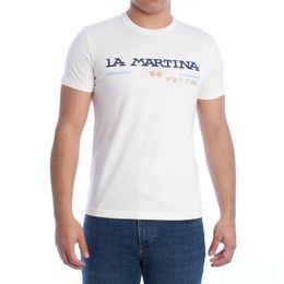 La Martina Kurzarm-T-Shirt mit normaler Passform XMR311-JS206 Herren